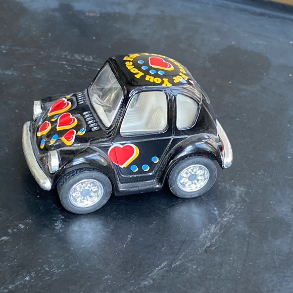 Other | Kintoy Black Beetle Bug Ladybug Vw Die Cast Push N Go Car ...